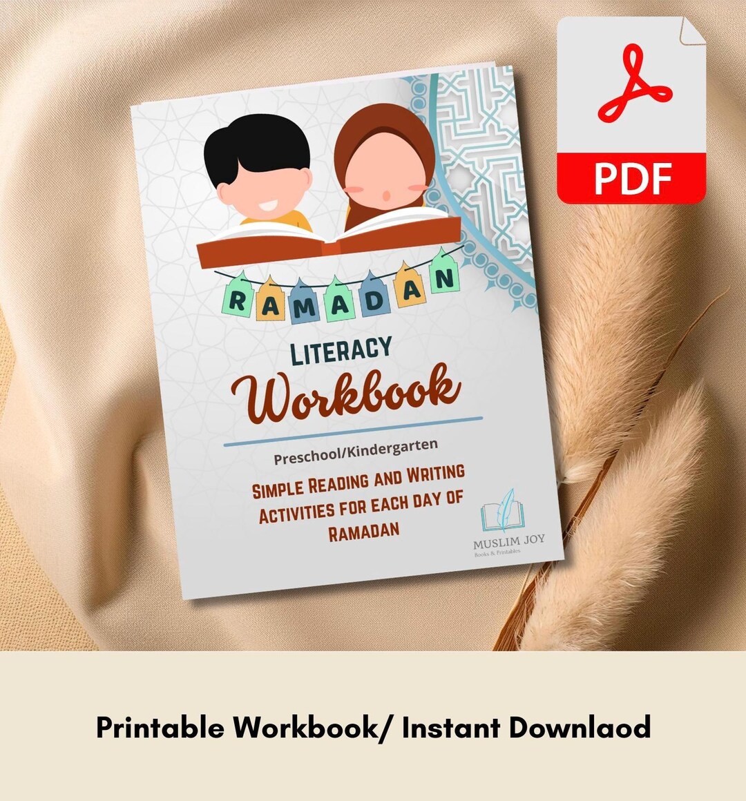 Ramadan Activity Book, Ramadan Printable for Preschool/kindergarten ...