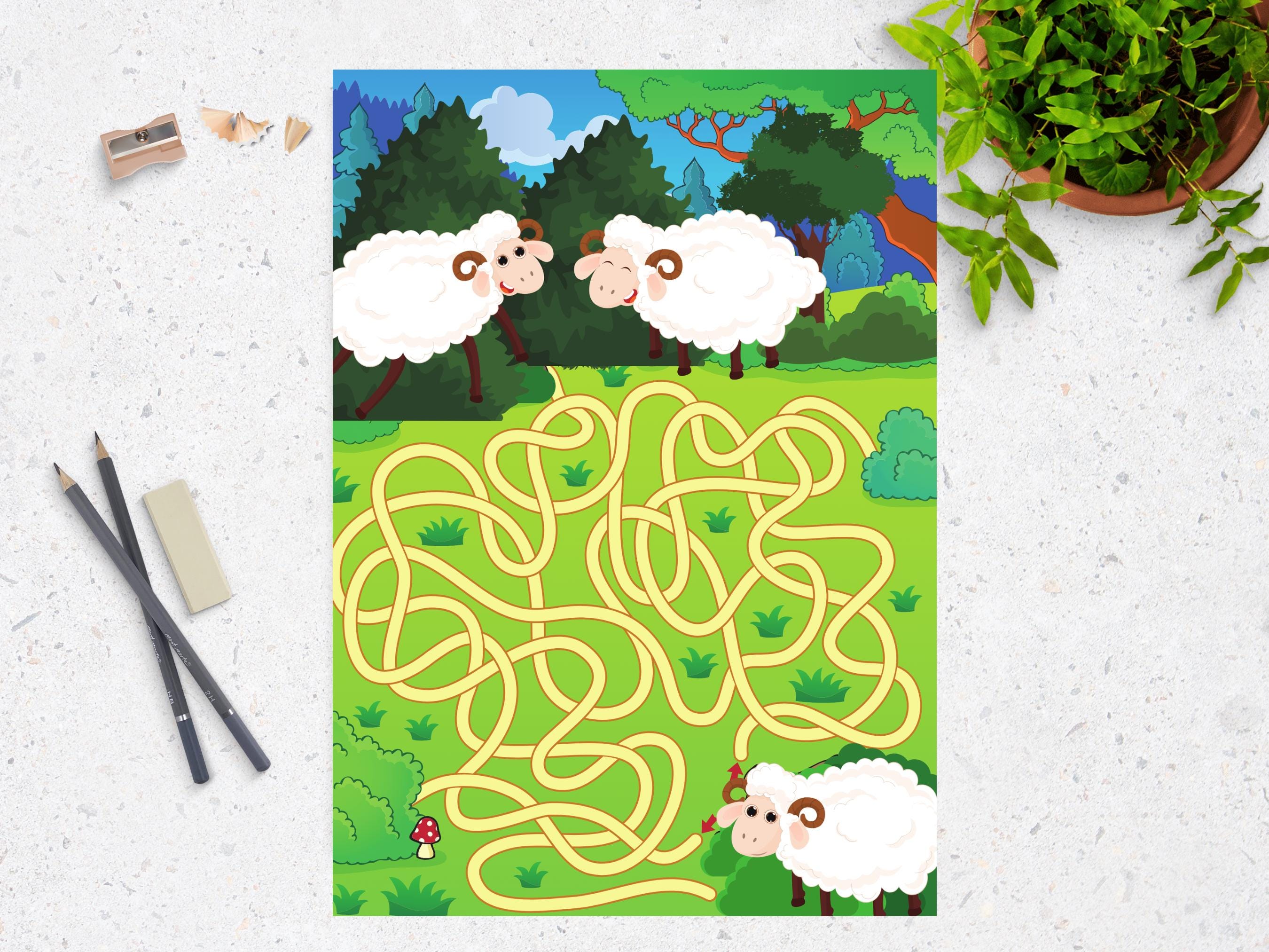 Hajj Printable, Hajj Mazes, Hajj Worksheets for Kids, Hajj Activity ...