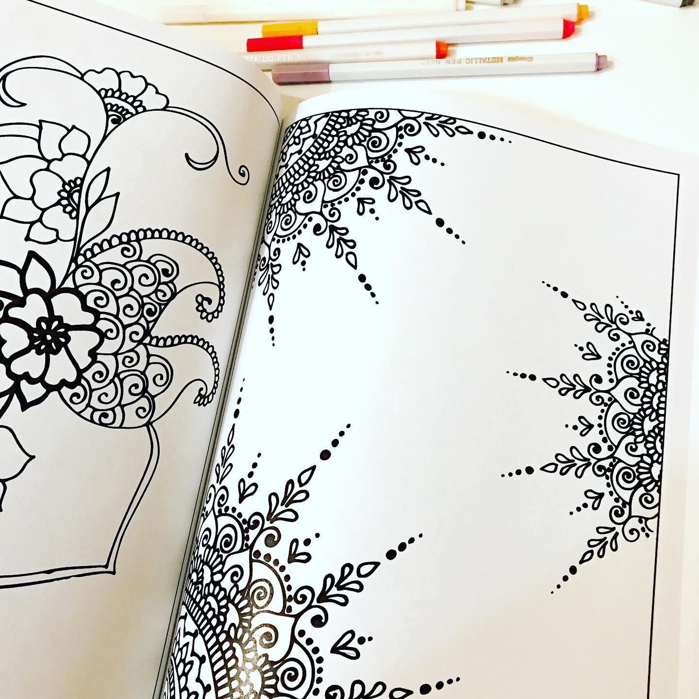 Henna Coloring Book PDF Digital Print Henna Designs Digital - Etsy