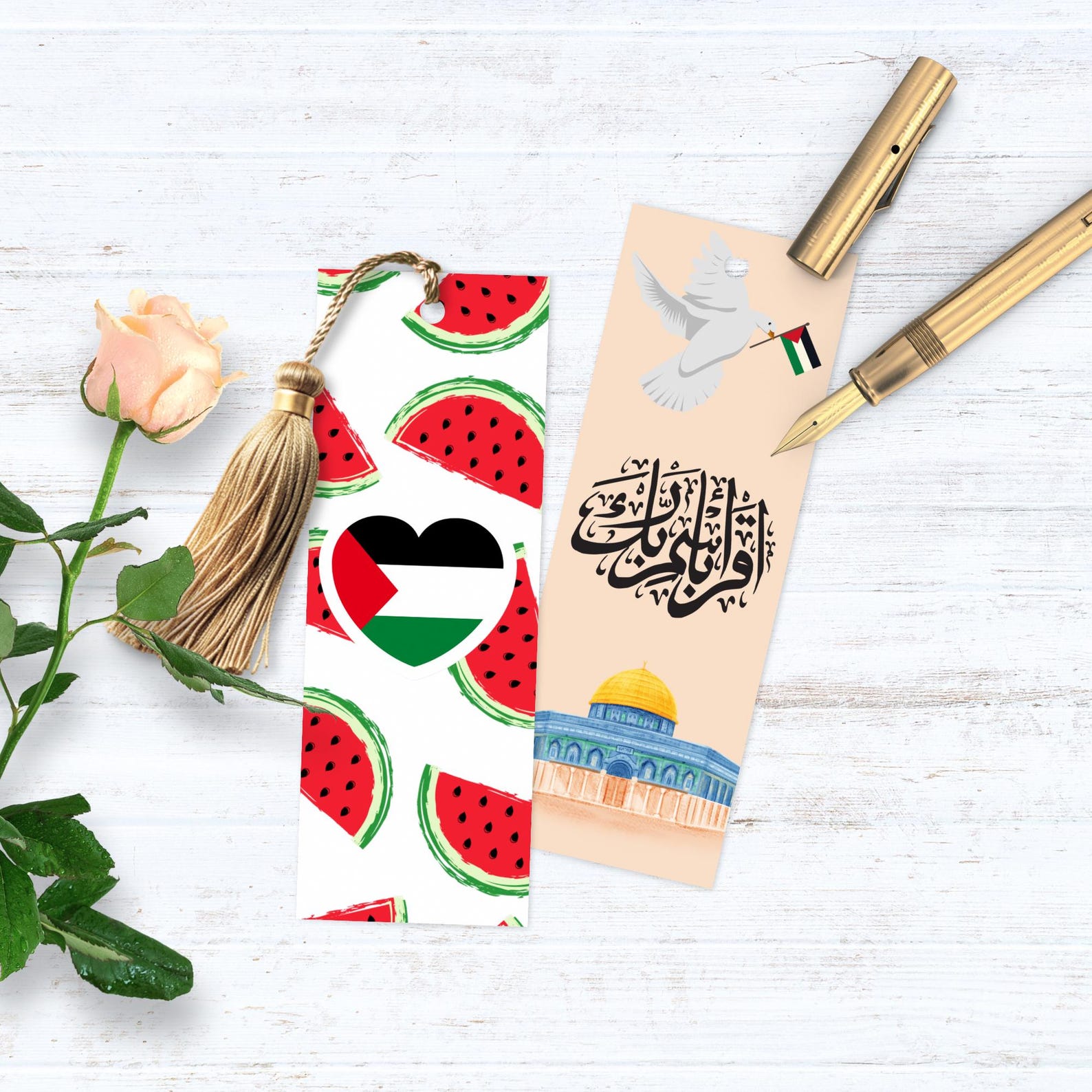 Islamic Bookmarks Printable, Islamic Gift, Printable Bookmarks, Muslim ...