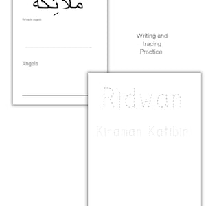 Names of Main Angels in Islam Printable, Angels in Islam, Islamic ...