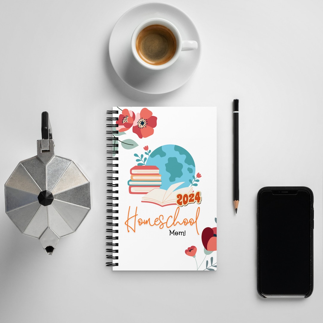 Homeschool Mom Notebook, Spiral Notebook, Homeschool Mom Gifts - Etsy