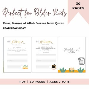 Ramadan Activity Book Printable, Muslim Kids, Ramadan Worksheets ...