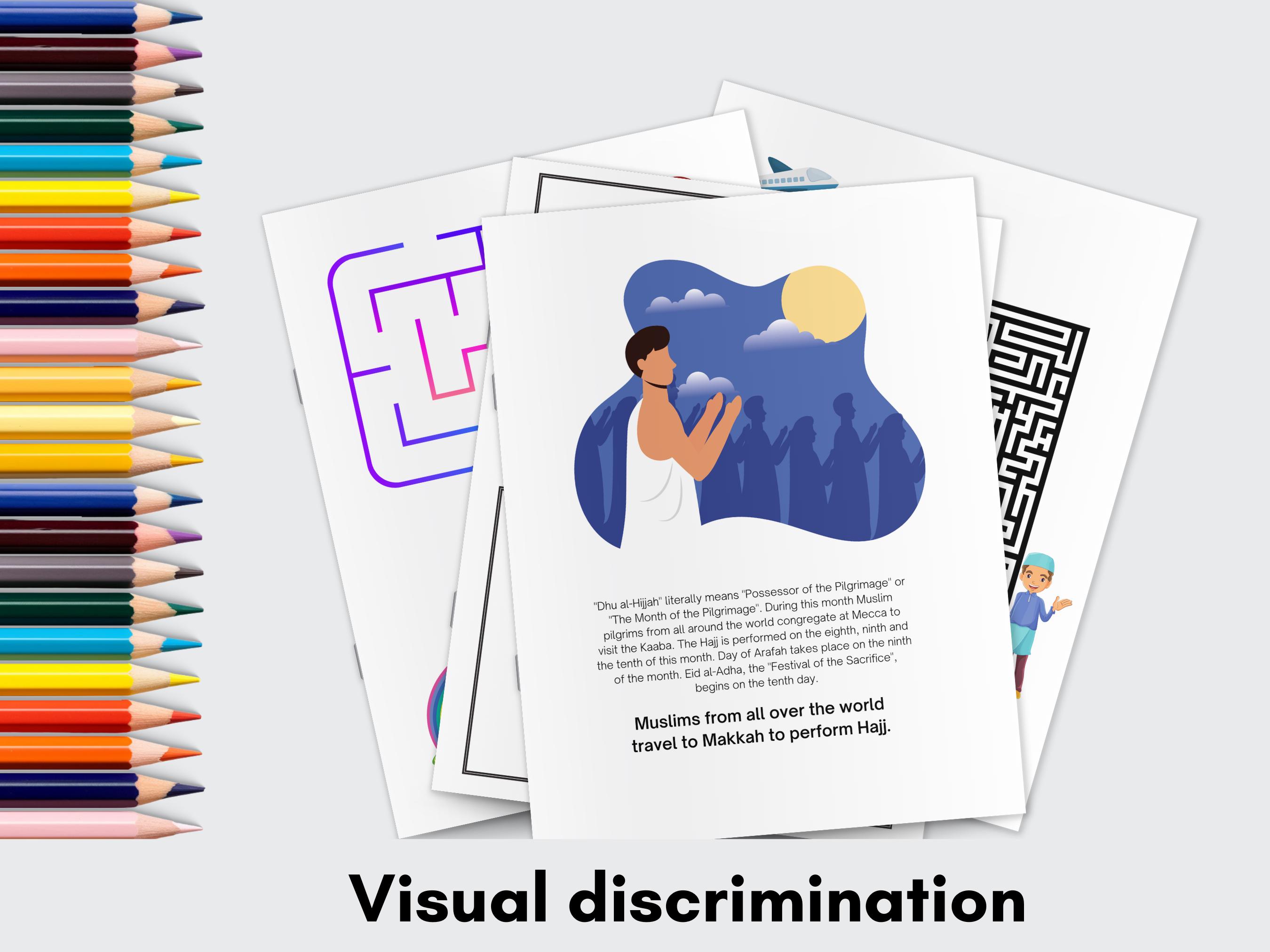 Hajj Printable, Hajj Mazes, Hajj Worksheets for Kids, Hajj Activity ...