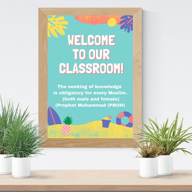 Islamic Posters, Muslim Posters, Islamic Wall Art, Muslim Classroom ...