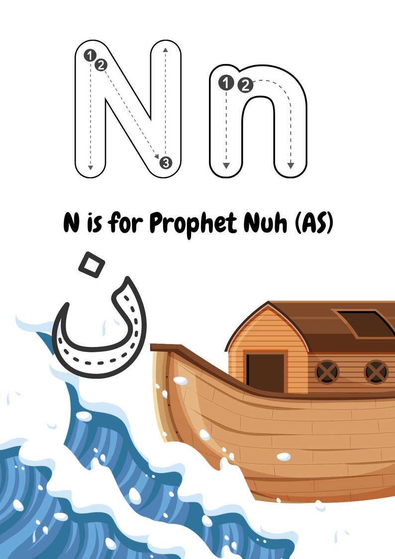 Prophets in Islam Worksheets, Muslim Worksheets, Muslim Activity Sheets ...