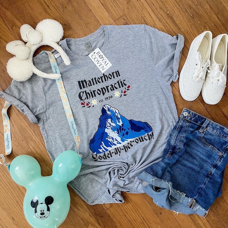 Matterhorn Chiropractic Short Sleeve Shirt - Cute Disney Shirts - Funny ...