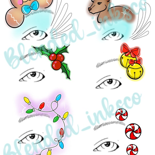 Christmas Face Painting - Etsy UK