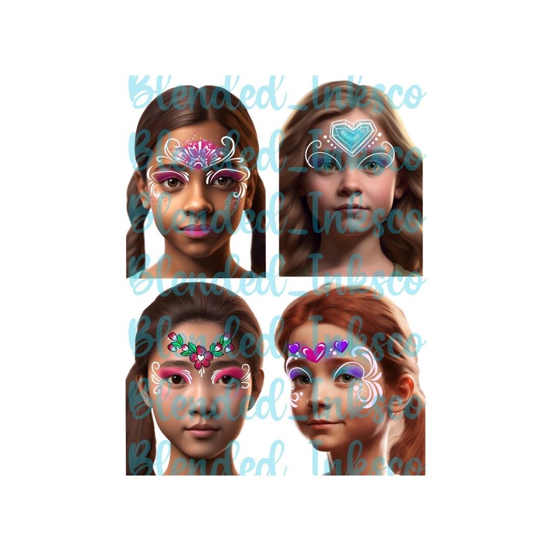 Printable Face Paint Designs - Etsy