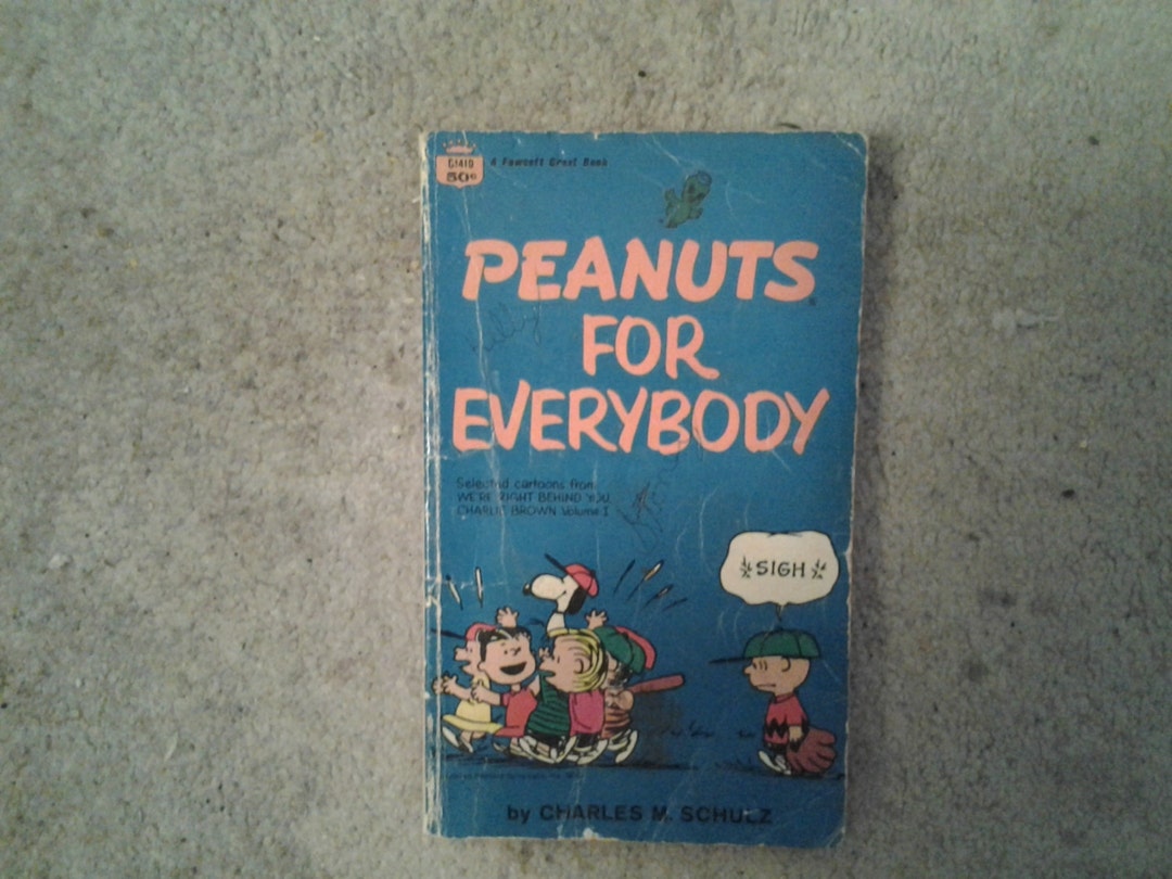 PEANUTS FOR EVERYBODY - Vintage Peanuts Book - Etsy