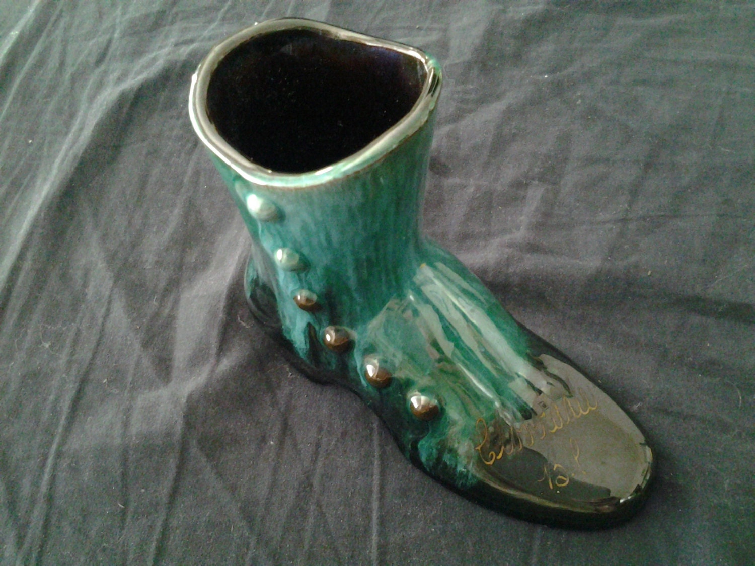 Vintage Canuck Pottery Boot - Etsy Canada
