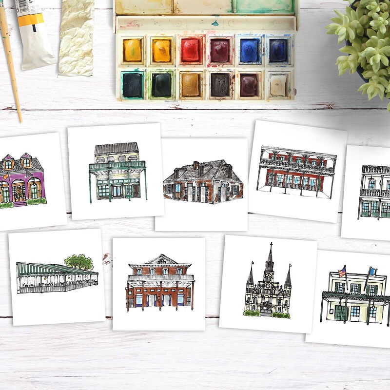 Watercolor by Number - Etsy