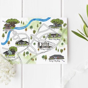 Custom Wedding Map, Itinerary, Order of Events, Printable Timeline ...