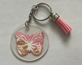 Butterfly Keychain - Etsy