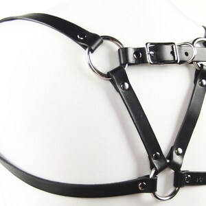 Posture Harness Leather or Vegan Back Harness - Etsy
