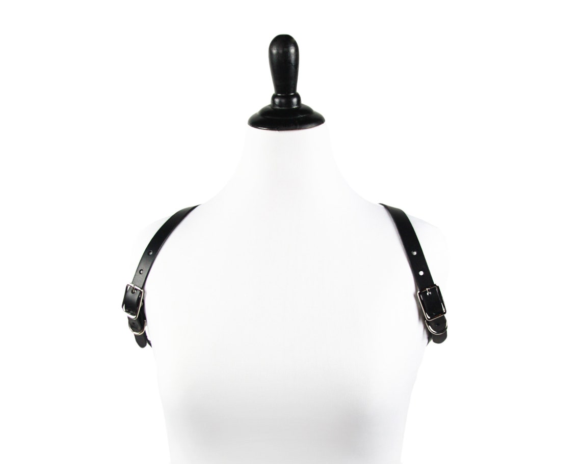 Posture Harness Leather or Vegan Back Harness | Etsy