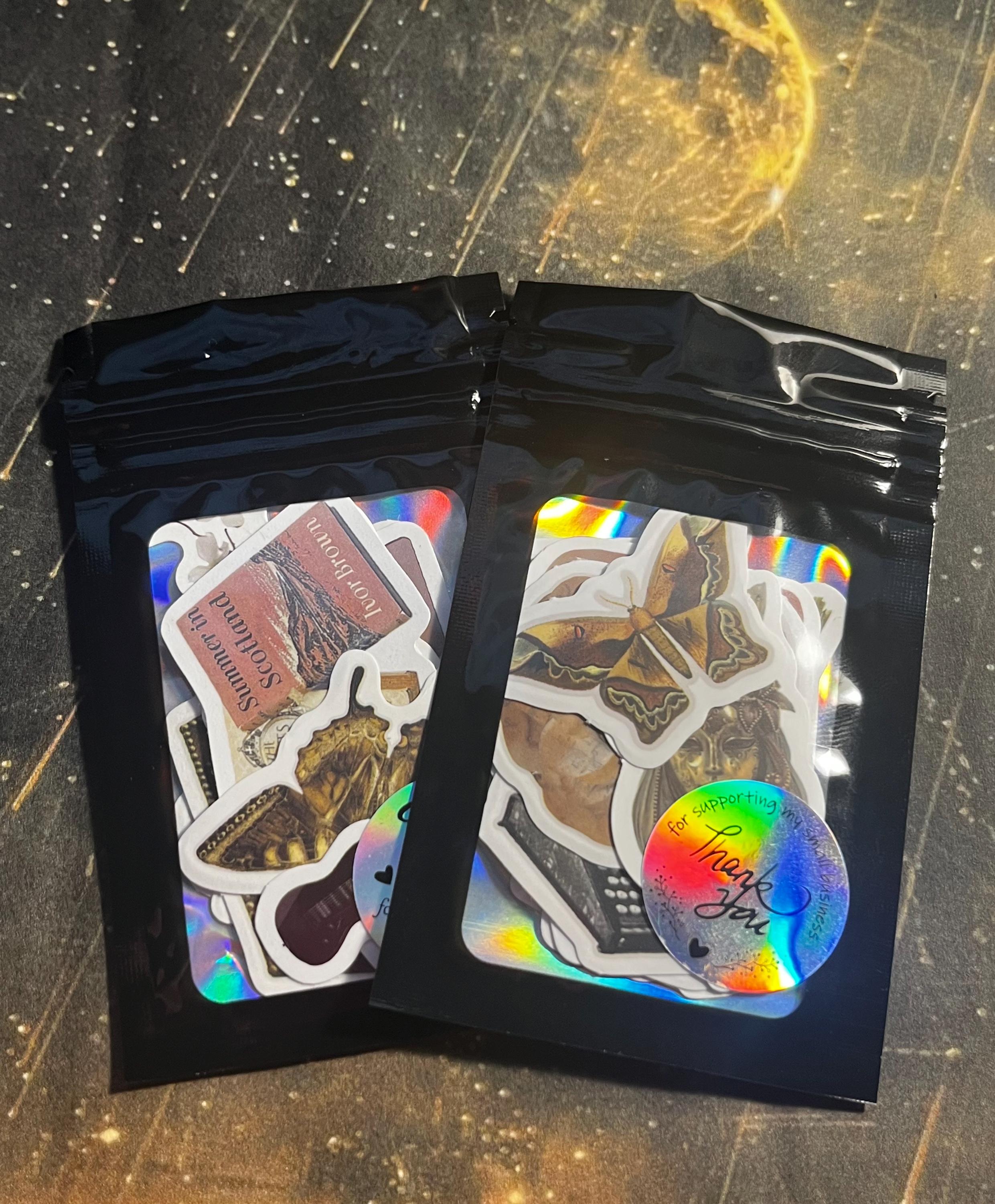 Mystery Stationary Dark Aesthetic Stickers - Etsy