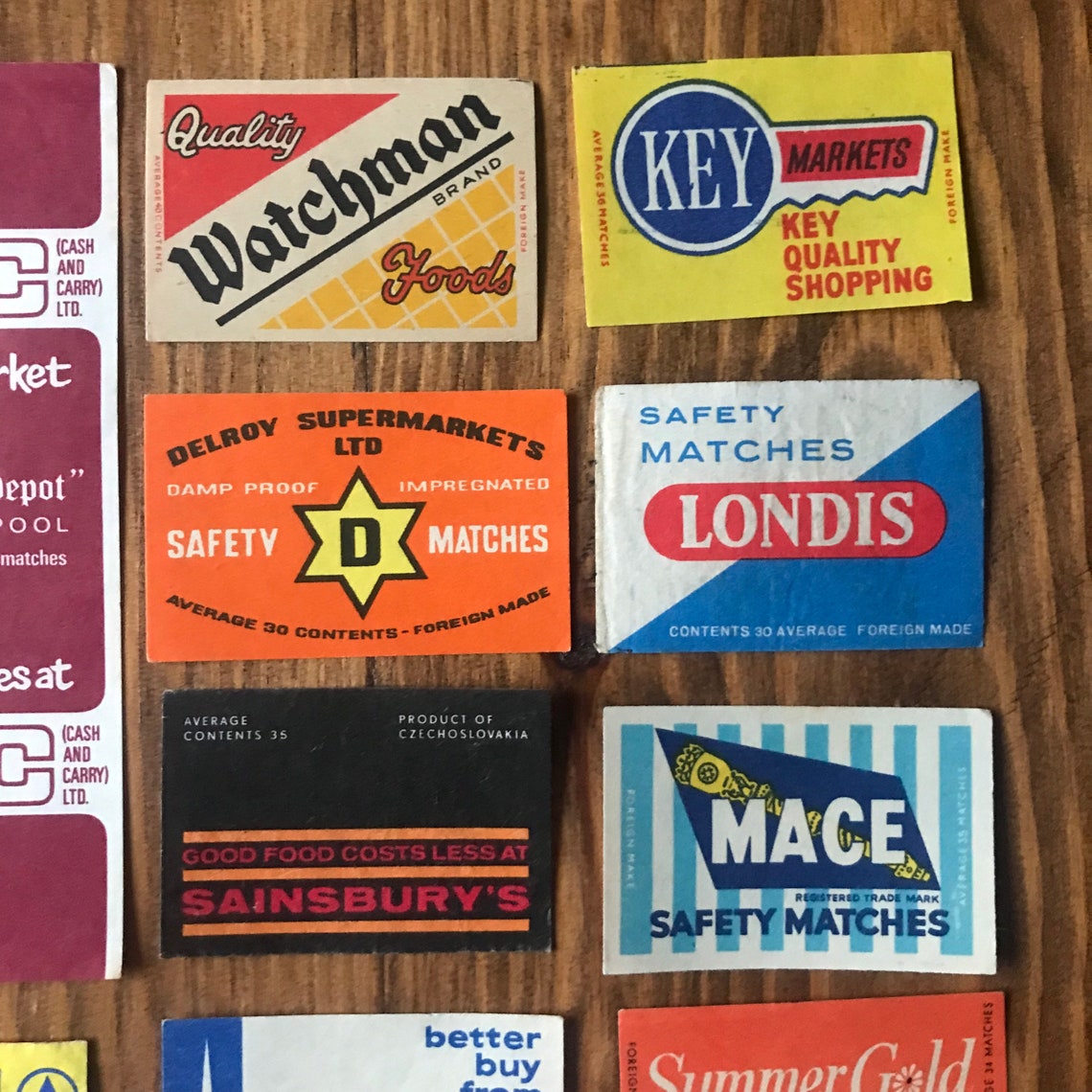 10 Vintage Matchbox Labels Advertising Junk Journal - Etsy