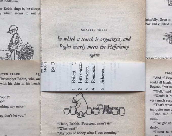 Winnie the Pooh 10 Assorted Book Pages AA Milne EH Shepherd Cards ...