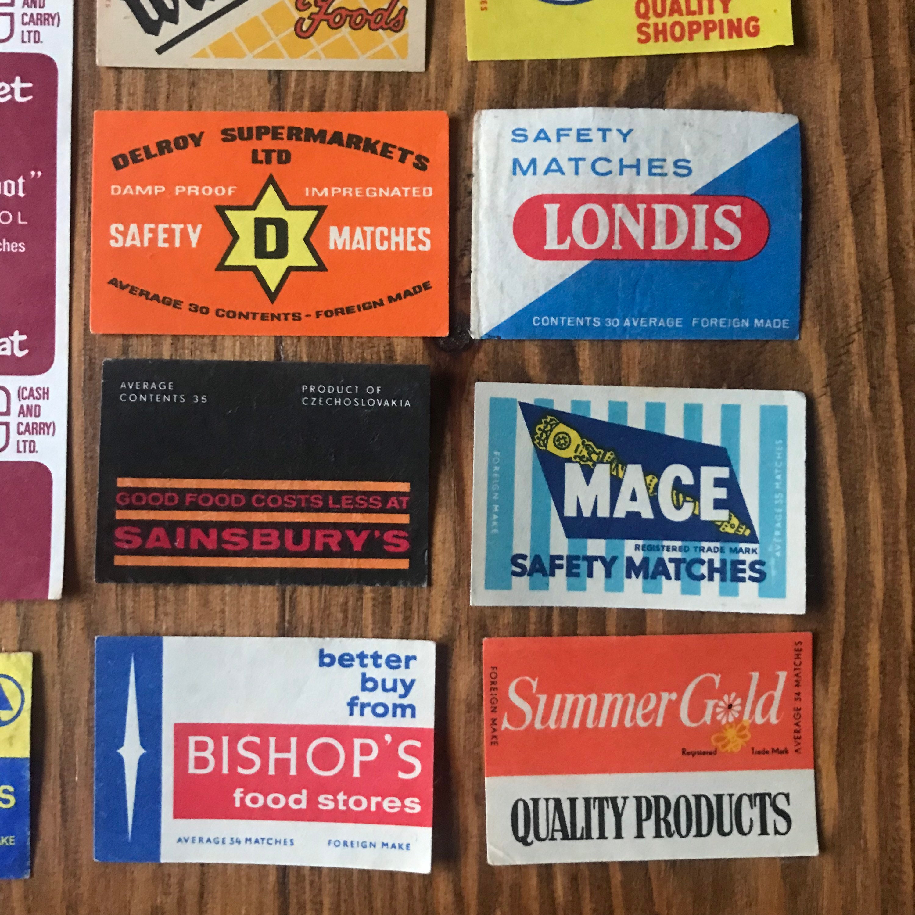 10 Vintage Matchbox Labels Advertising Junk Journal - Etsy
