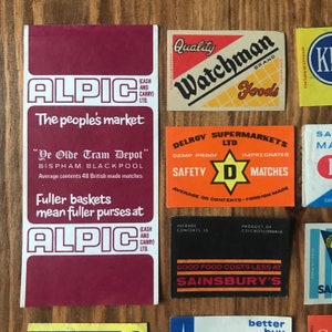 10 Vintage Matchbox Labels Advertising Junk Journal - Etsy