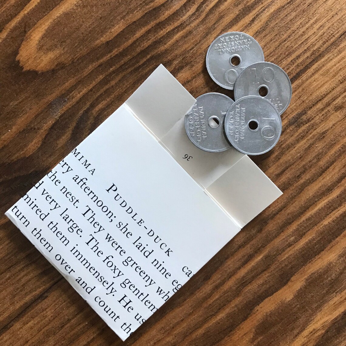 4 National Transport Tokens Bus Train Coins Mixed - Etsy