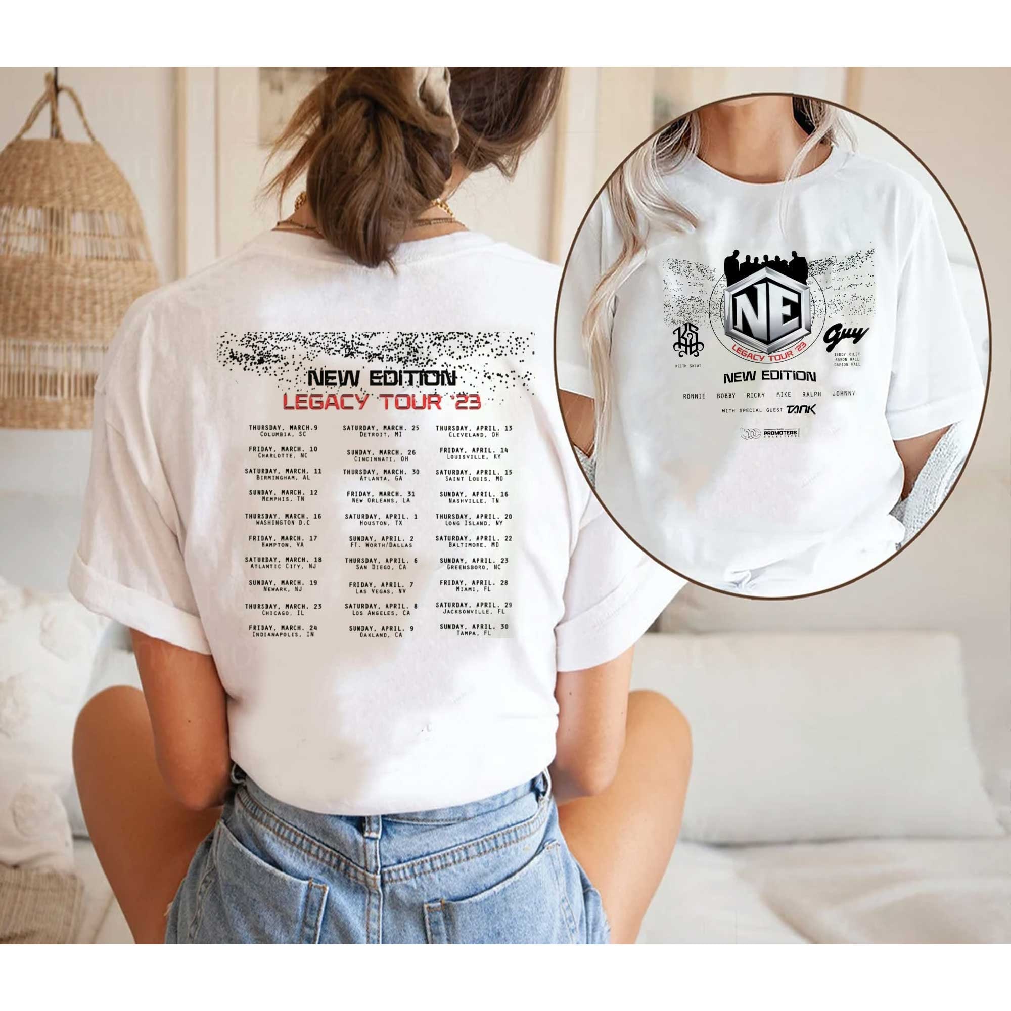 New Edition Legacy Tour 2023 Shirt, New Edition Concert 2023, New ... New Edition Legacy Tour 2023 Shirt, New Edition Concert 2023, New ...