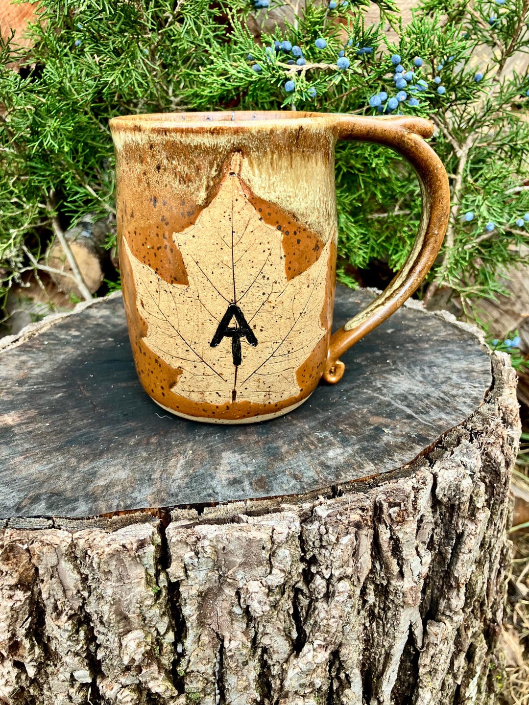 Appalachian Trail Coffee and Nature Lovers Mugs Pottery Large Unique ...