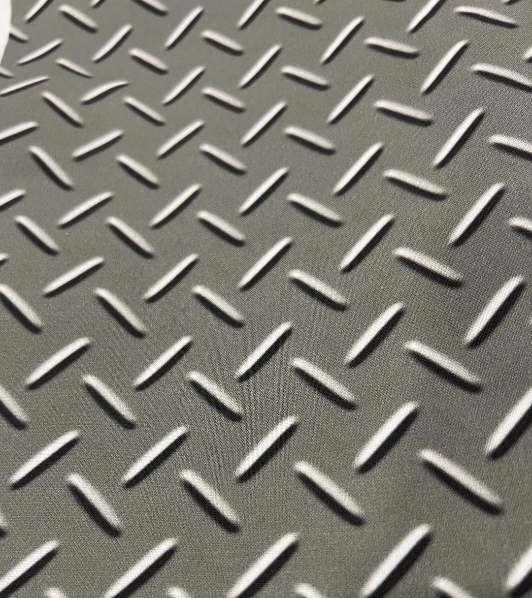 Diamond Plate or Checker Plate Also Known as Metal Tread Plate. Fabric ...