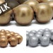 BULK 20mm Colored Round Wood Beads - 50 Pieces - Choose Your Color - Etsy