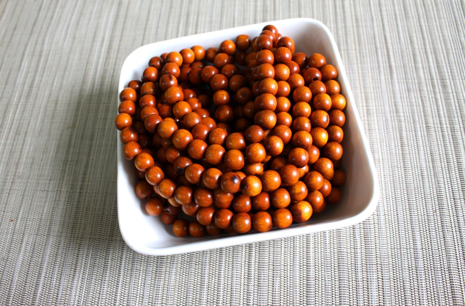 10mm Sibucao Redwood Round Premium Wood Beads Waxed 15 - Etsy