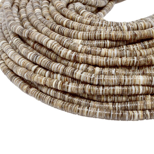 Shell Heishi Beads - Etsy