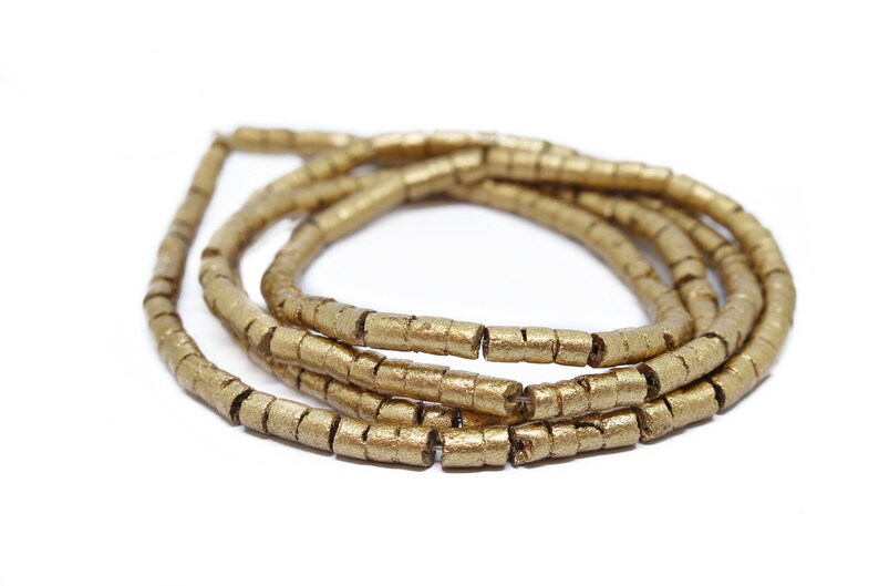 3-4mm Metallic Gold Coconut Shell Heishi Beads Painted 23 - Etsy