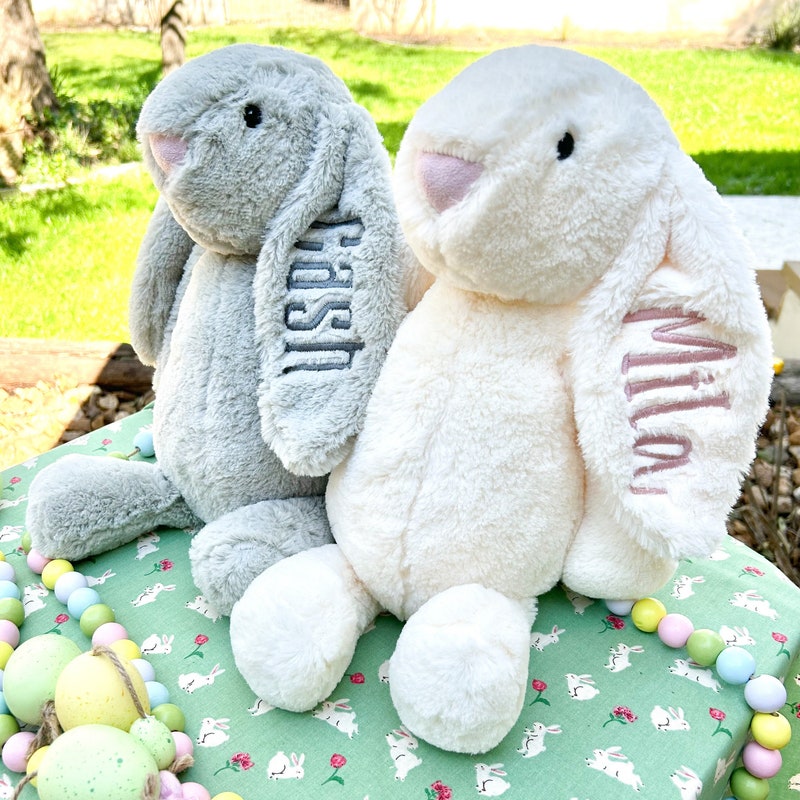 Personalized Rabbit Stuffy - Etsy