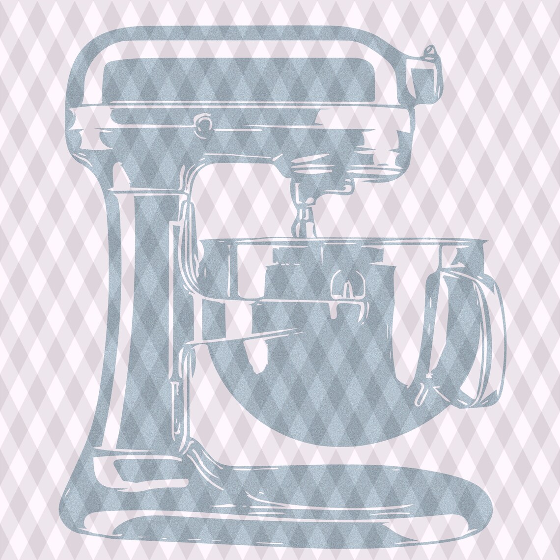 Kitchen Mixer SVG PNG Jpeg Homemaker Baker Cook Bakery Small Business ...
