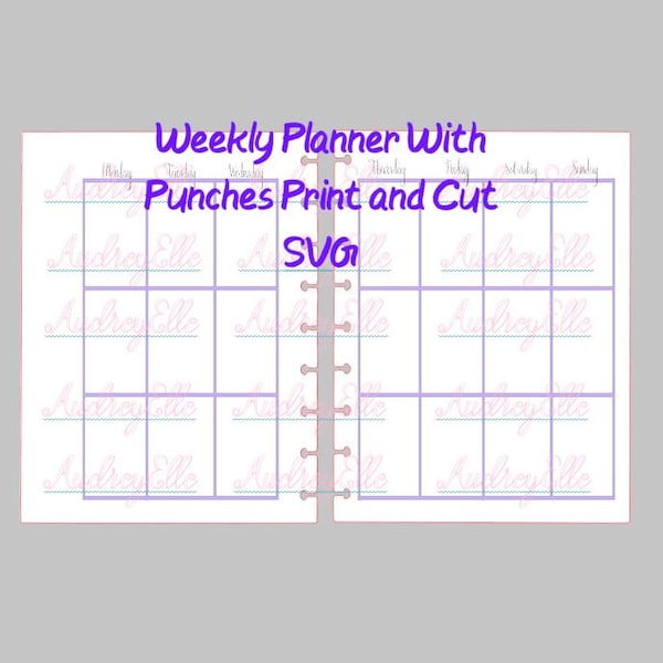 Happy Planner Svg - Etsy