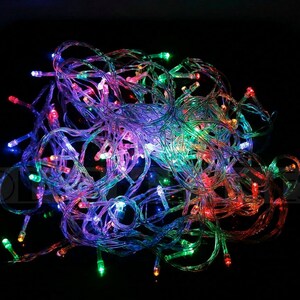 100 LED Lights: 33 Foot Long Multi Color String Lights for Events ...
