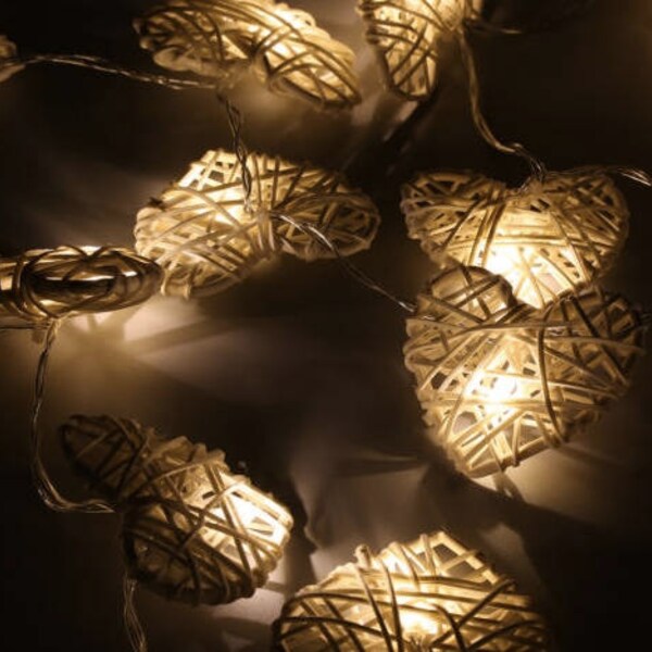 Rattan Lights - Etsy