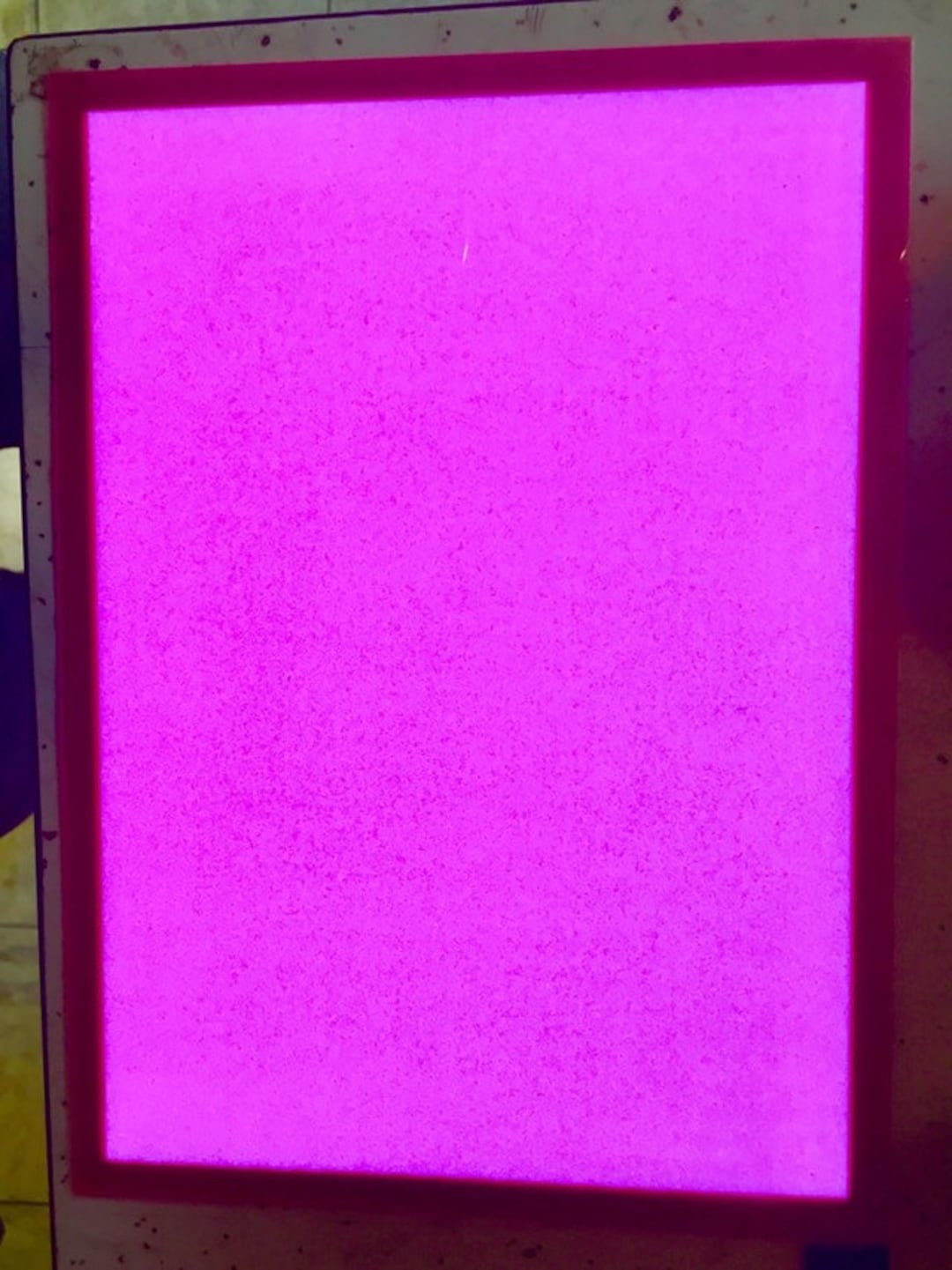 Bright Pink EL Backlight Panel USA Size A5: 14.8 Cm X 21 Cm - Etsy