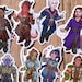 BG3 Sticker Set | BG3 Inspired Stickers Baldur Dnd Stickers Baldurs ...