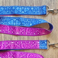 Horror Theme Lanyards - Spooky Halloween ID Badge Holders - Multiple ...