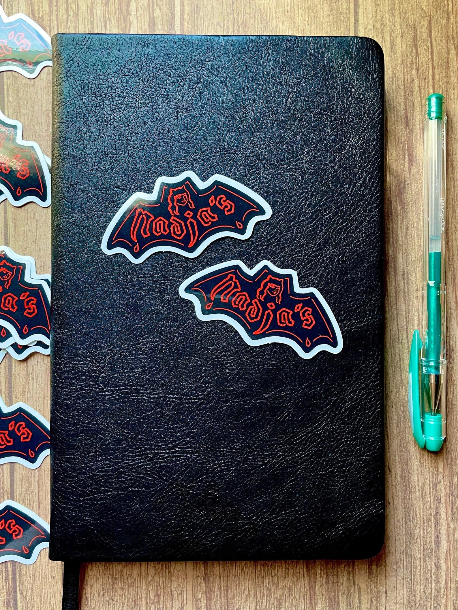 Set of 2 Vampire Bat Stickers Nadja What We Do Shadows - Etsy