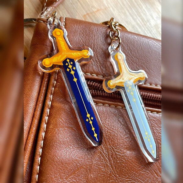Sword Keychain - Etsy