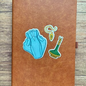 BG3 Sticker Set BG3 Inspired Art Stickers Baldur Dnd - Etsy