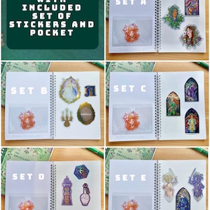 Sticker Book | Reusable Stickerbook Reusable Stickers Collection ...