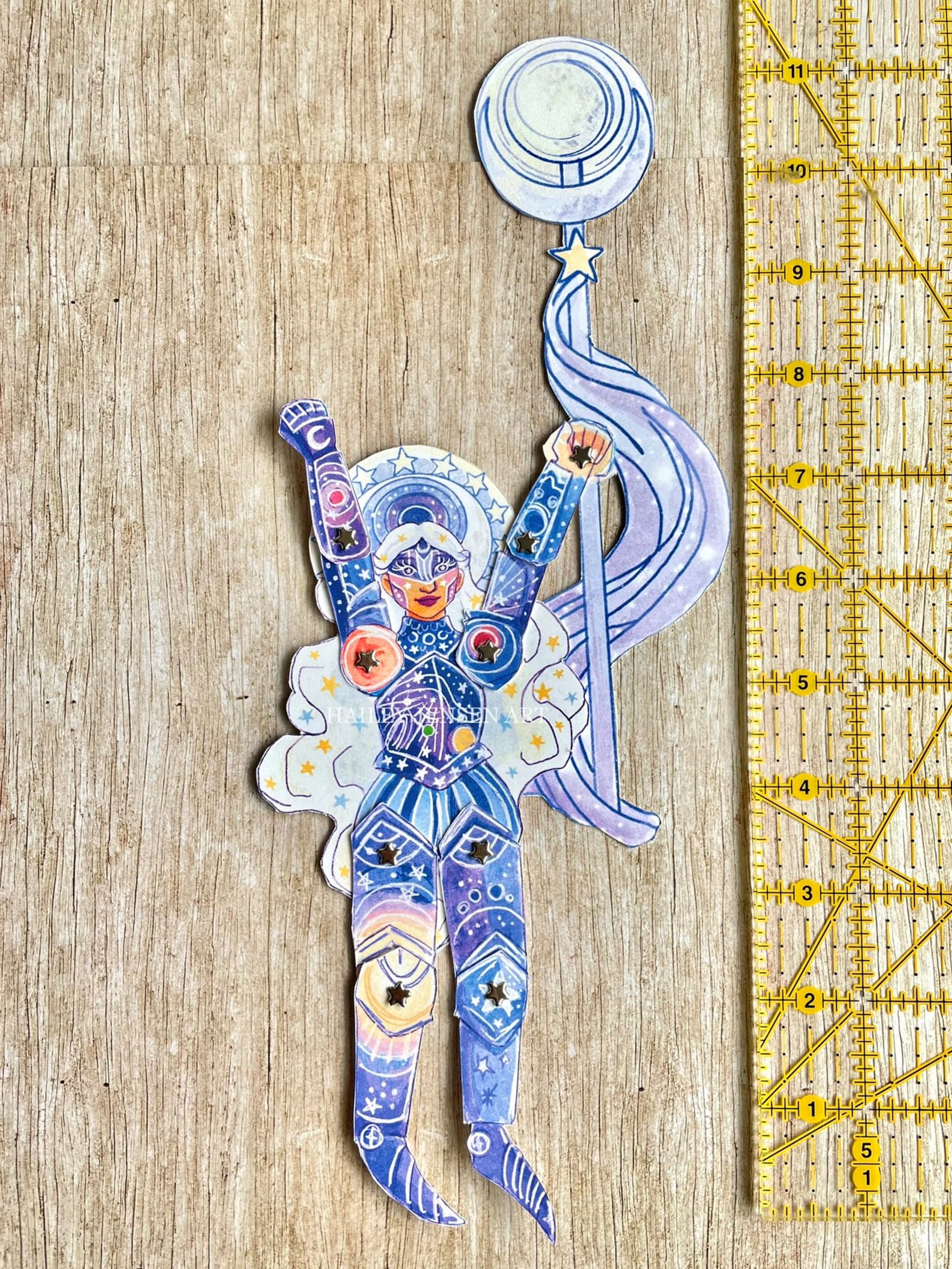 Articulated Paper Doll Kit DIY Connectors Included Fantasy - Etsy