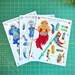 Articulated Paper Doll Kit DIY Connectors Included Fantasy - Etsy