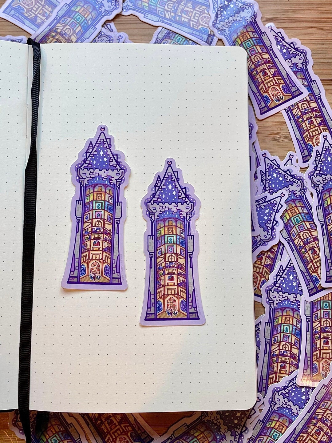 Wizard Tower Sticker Dnd Sticker Castle Sticker Medieval - Etsy