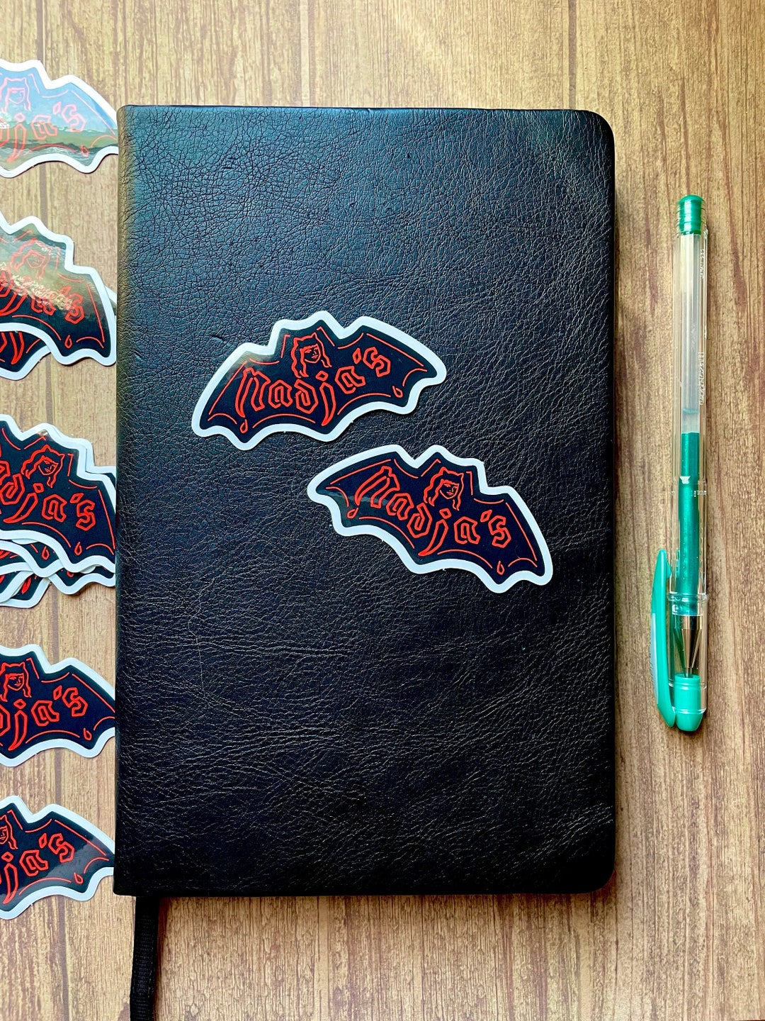 Set of 2 Vampire Bat Stickers | Nadja What We Do Shadows Halloween ...