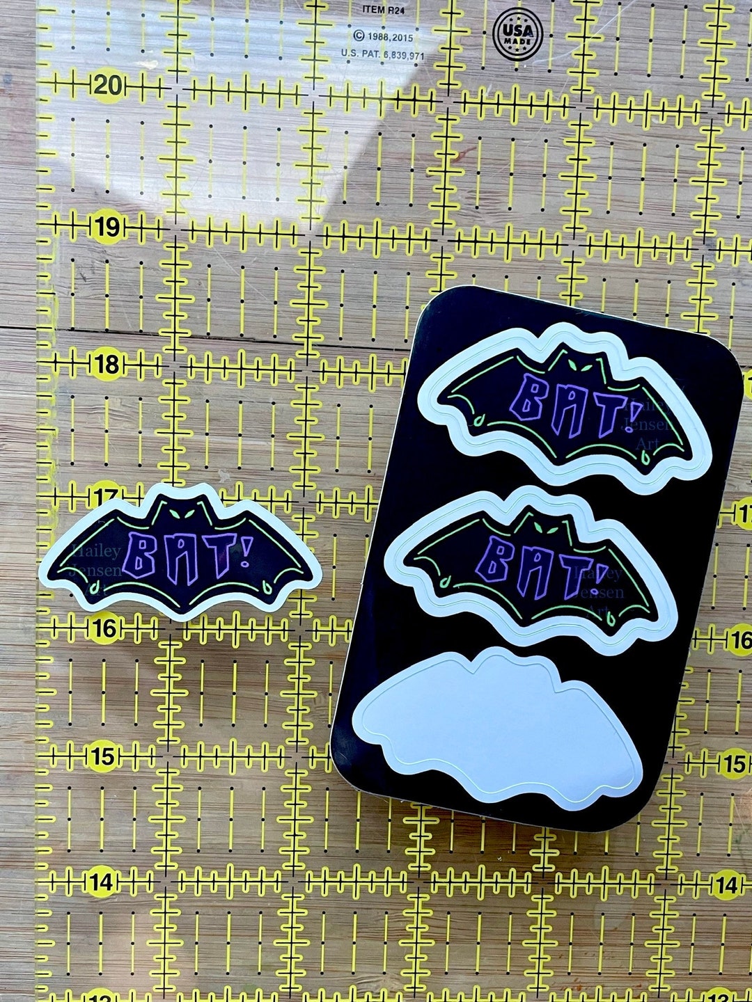 Vampire Bat Sticker Sheet | Bat Stickers Nadja What We Do Shadows ...